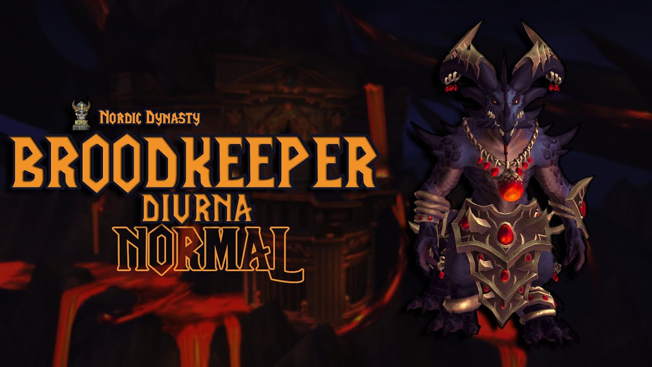 Nordic Dynasty VS Broodkeeper Diurna Normal - Vault of the Incarnates ...