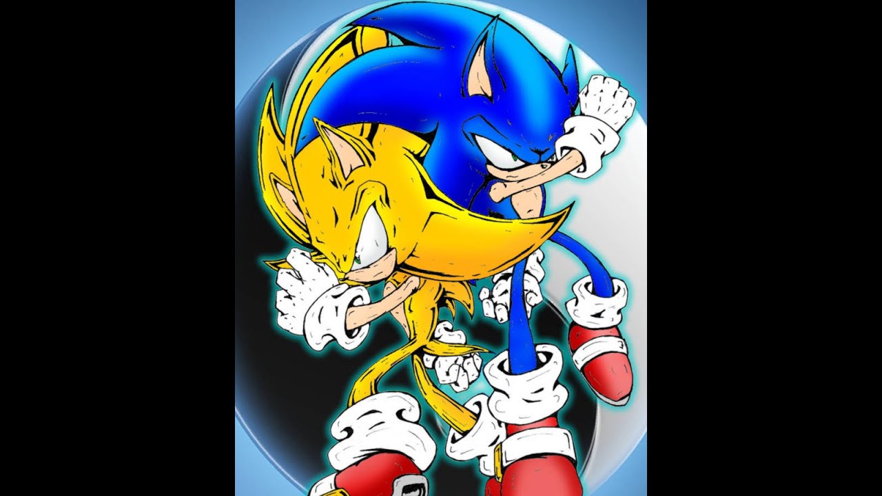 SSF2 Mod Battle: Super Sonic Vs Sonic V3 - YouTube