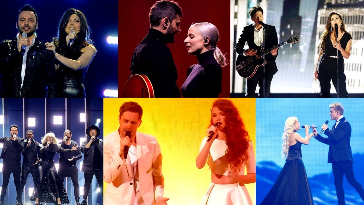 My Top 50 Eurovision Duets, Duos & Collabs (1999 - 2018) - YouTube