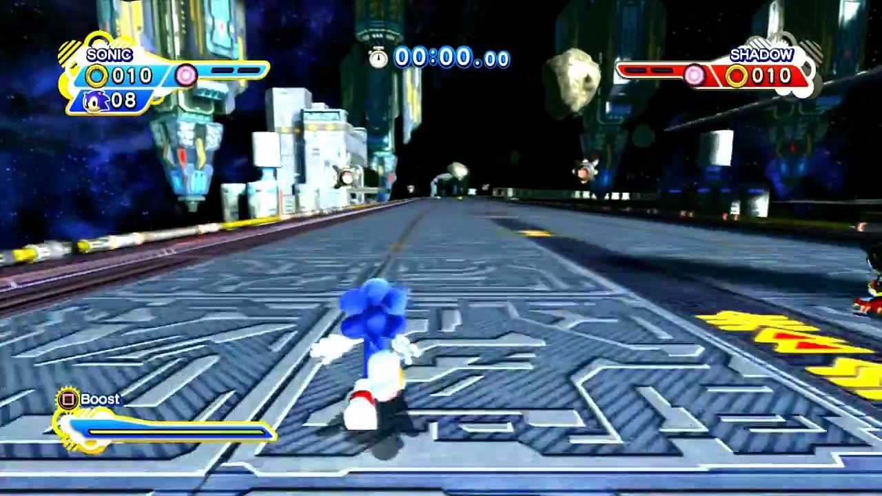 Sonic Generations Playthrough Part 13 - Shadow Rival Boss Battle - YouTube
