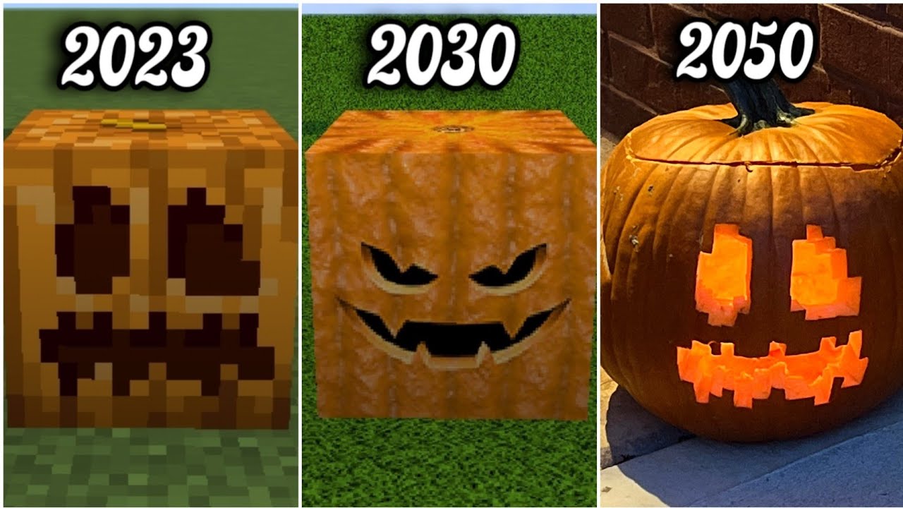 Minecraft Texture:2023 Vs 2030 Vs 2050| NAYAN - YouTube