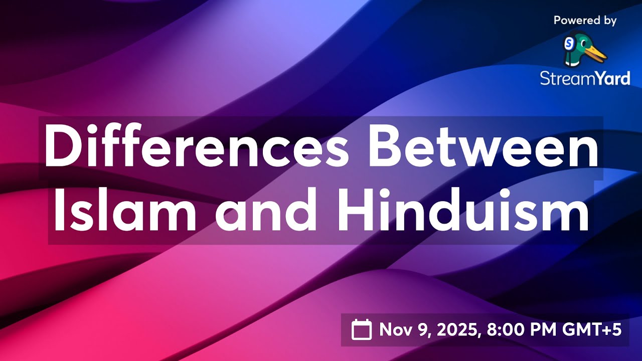 Differences Between Islam and Hinduism - YouTube