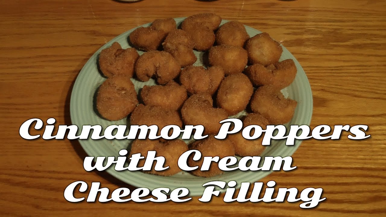 Diabetic-Friendly Cinnamon Poppers with Cream Cheese Filling - YouTube