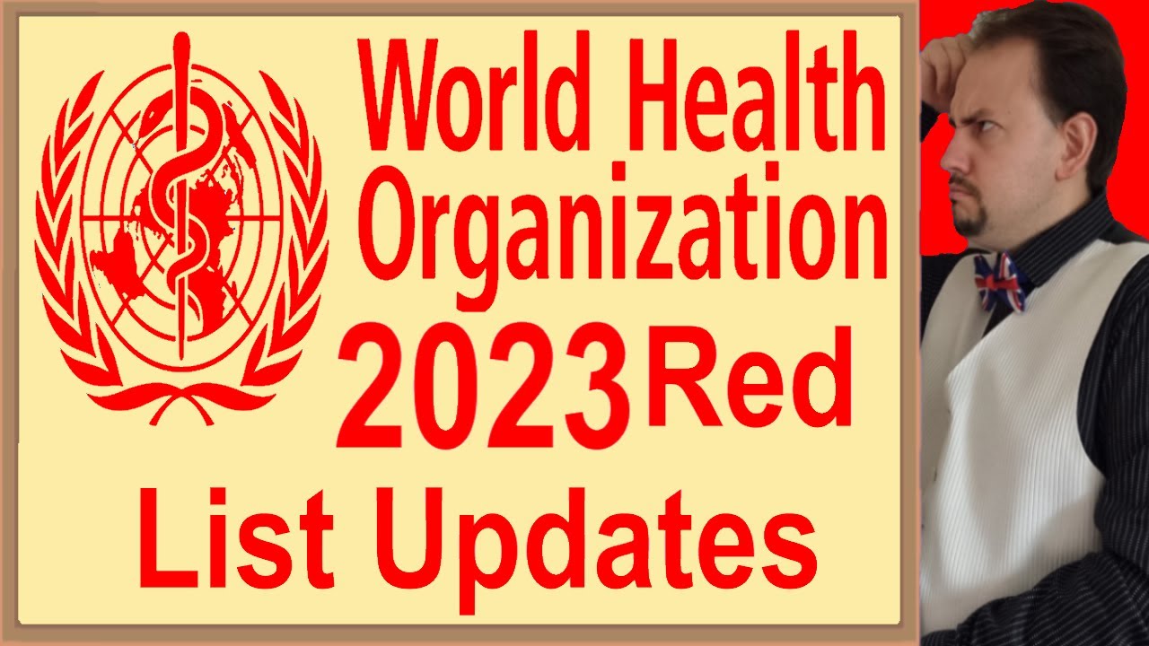 Red Listed Country Updates! WHO Red List April 2023 - YouTube