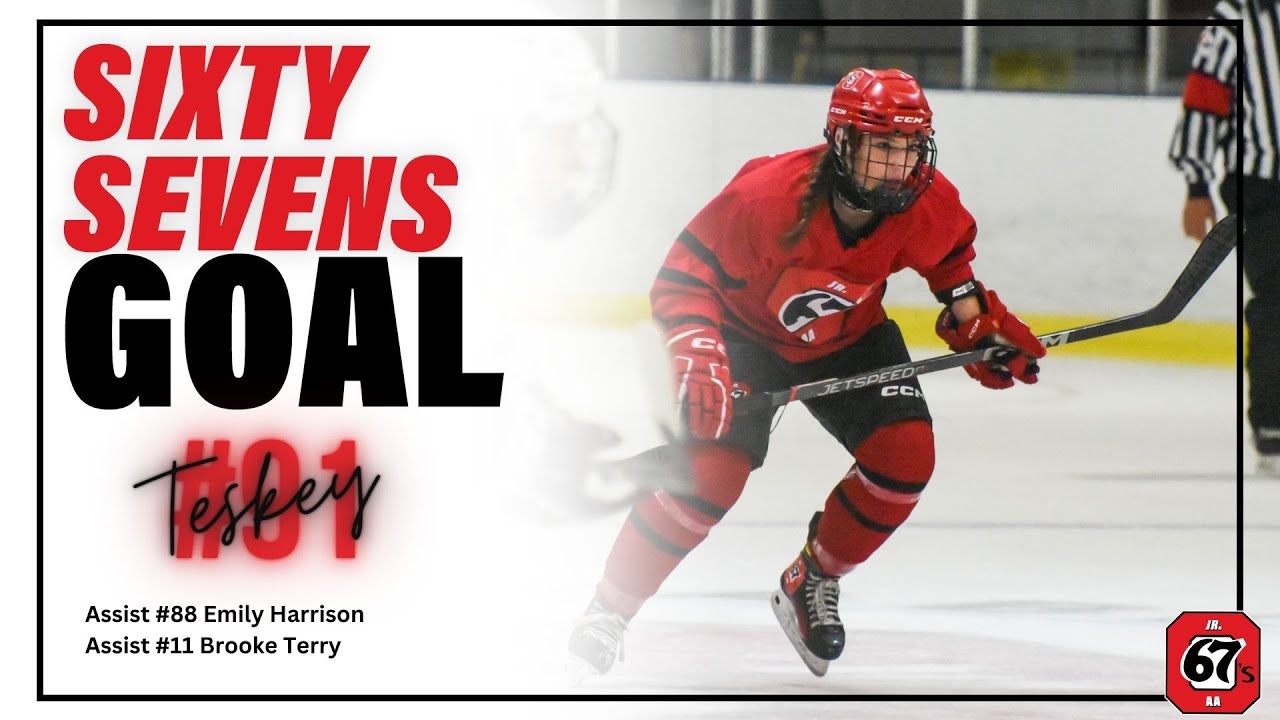 GOAL vs Leaside - #91 Teskey from #88 Harrison and #11 Terry - YouTube
