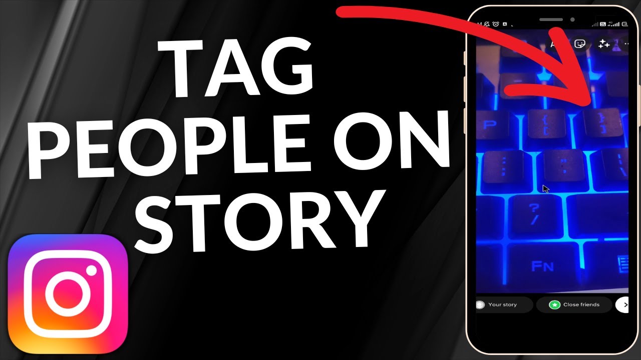 How to Tag Someone on Instagram Story (2023) - YouTube