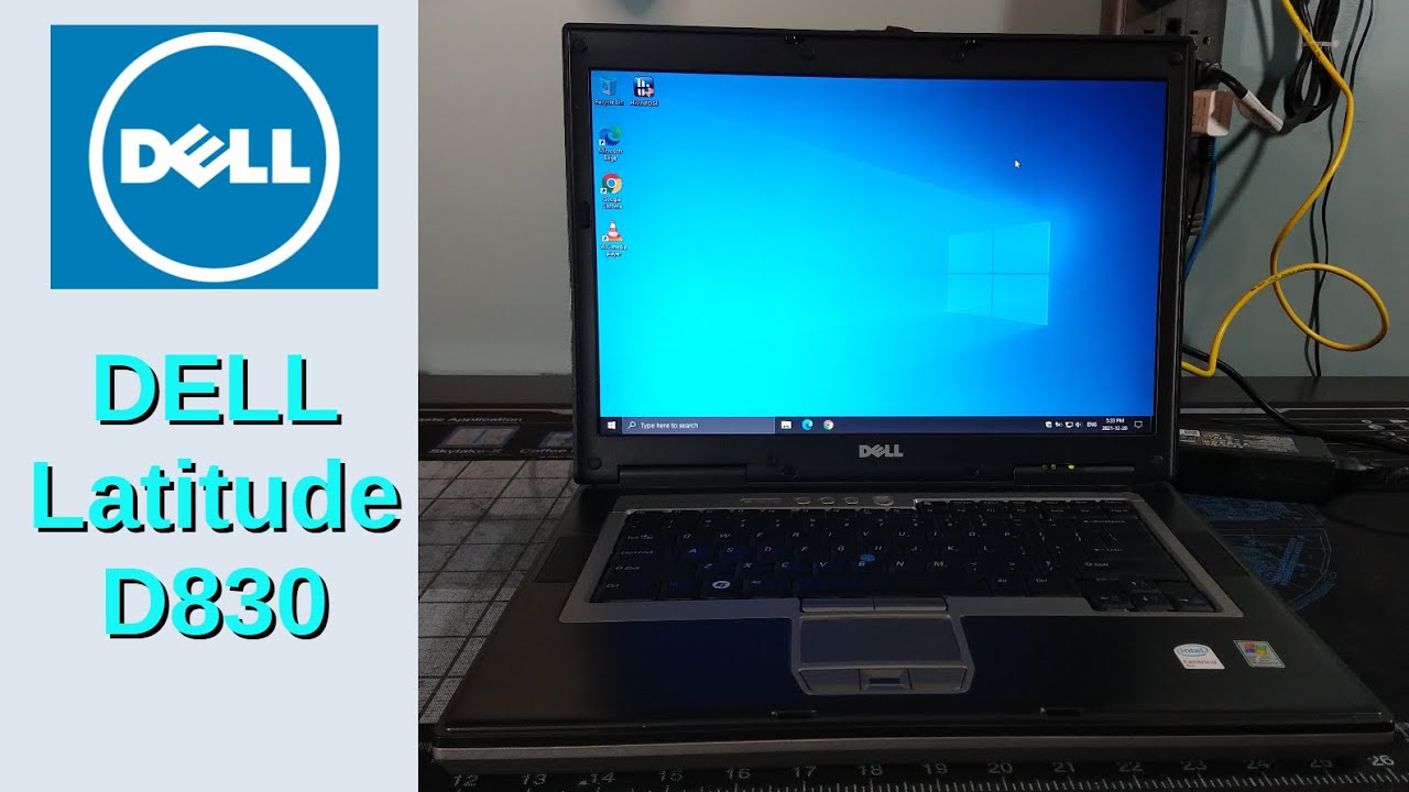 Dell Latitude D830 Laptop - YouTube