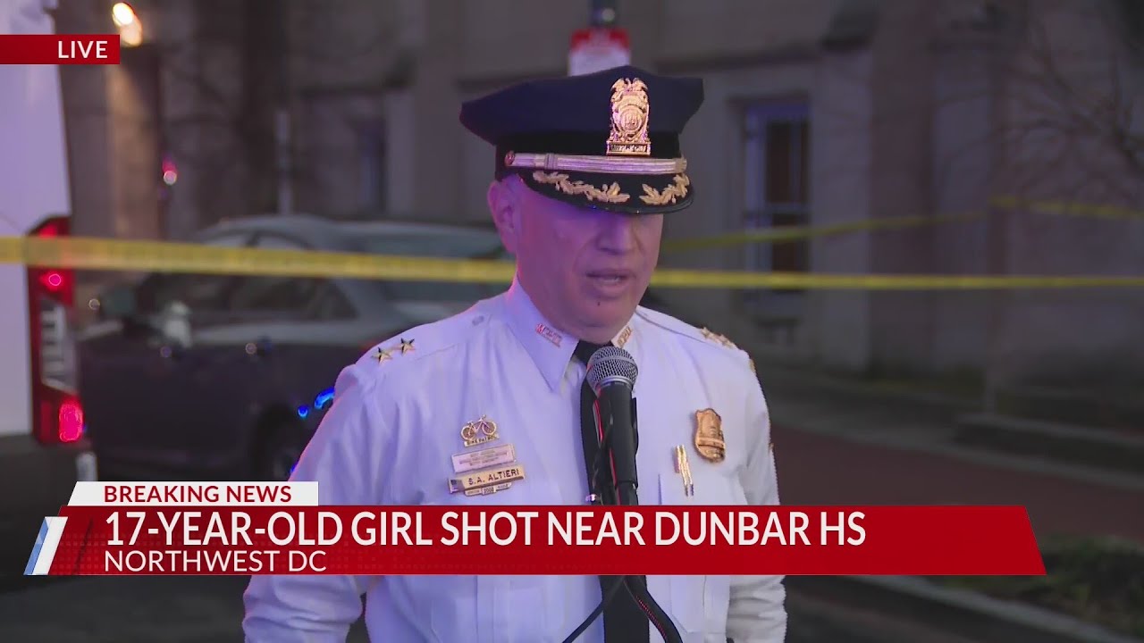 Girl shot near Dunbar High School in Northwest DC, police say - YouTube