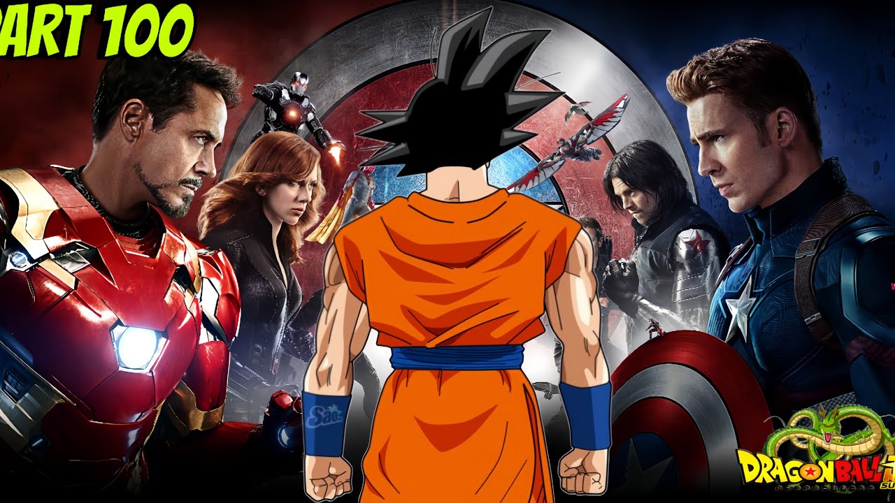 GOKU JOIN CIVIL WAR PART_100 MARVEL COMICS GOKU TRAIN MULTIPLE VERSE # ...