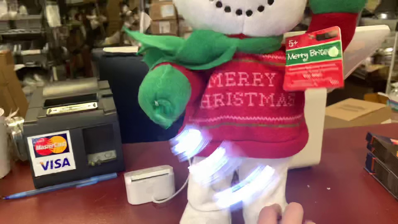 2019 CVS Snowflake Spinning Snowman At Appliance Masters! (read desc ...