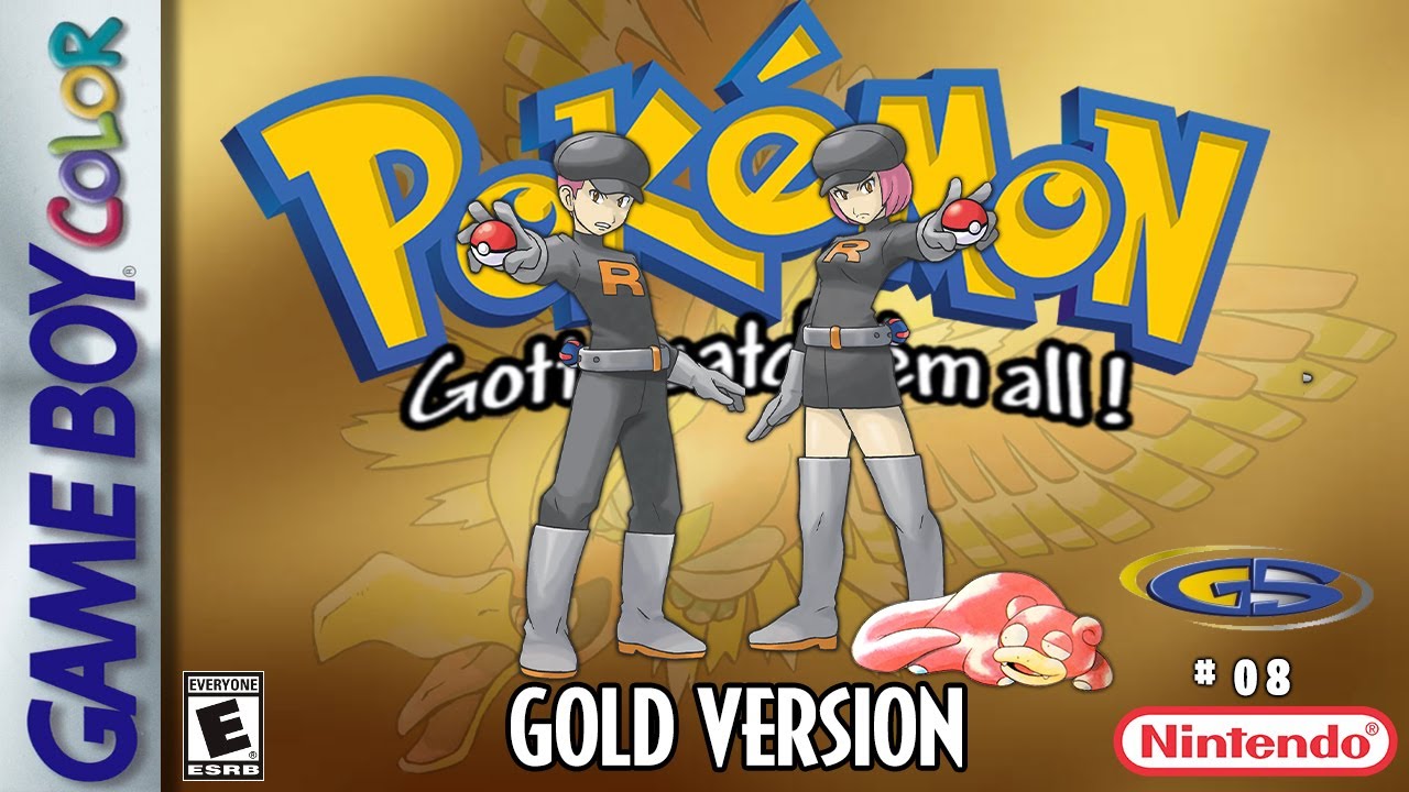 POKEMON GOLD Walkthrough Gameplay | Part 08: Union Cave and Slowpoke ...