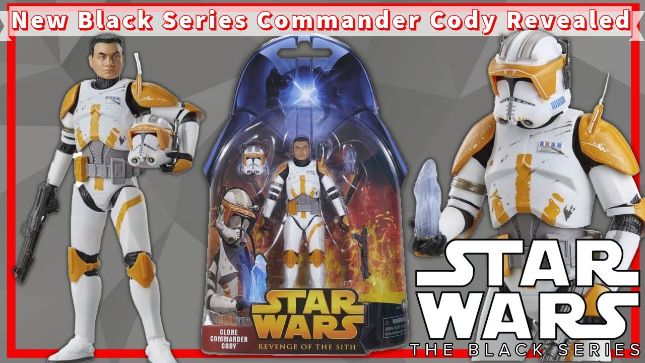 New Black Series Commander Cody Revealed! Retro ROTS Packaging ...