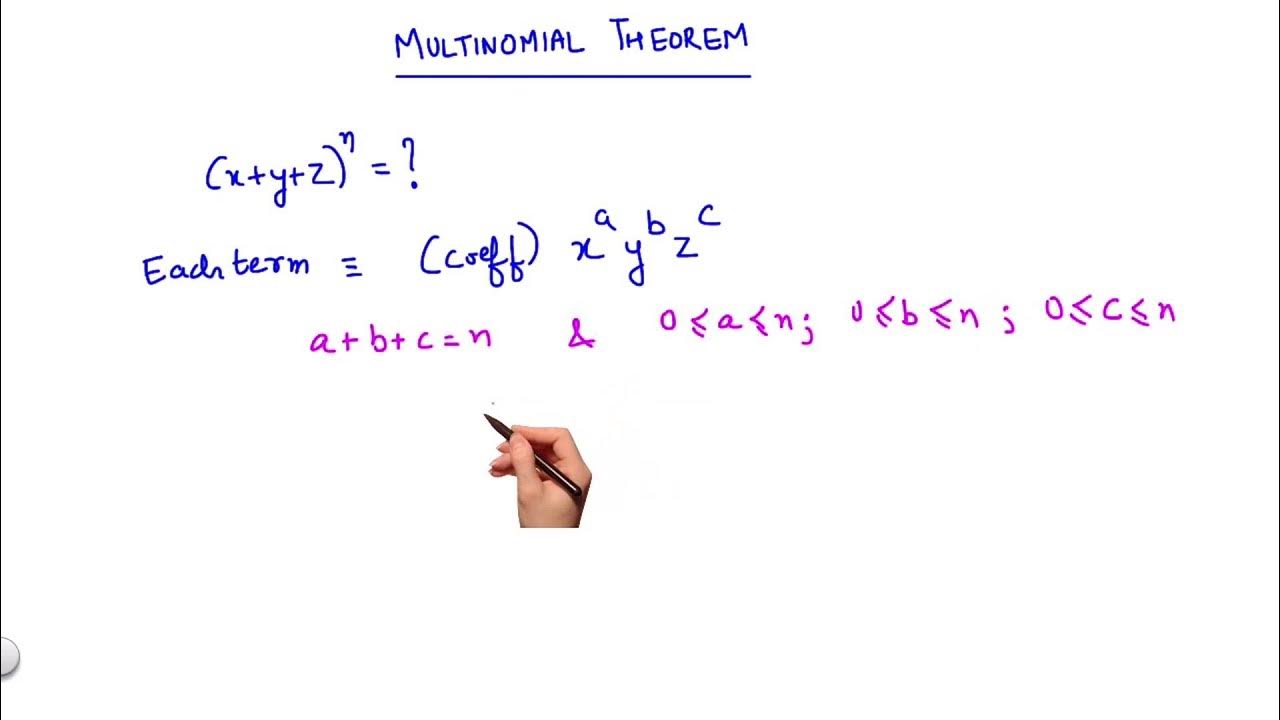 Multinomial Theorem - YouTube