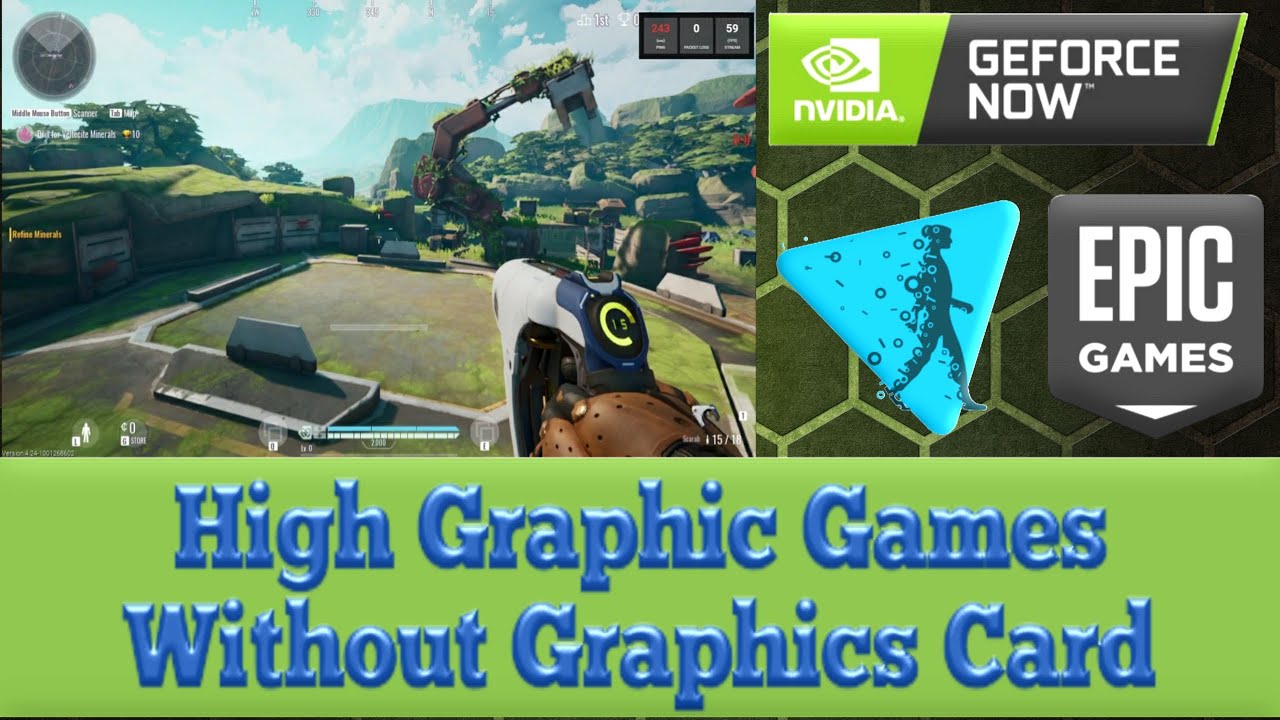 Play High Graphics Games Without Graphics Card | CodeWithAP - YouTube