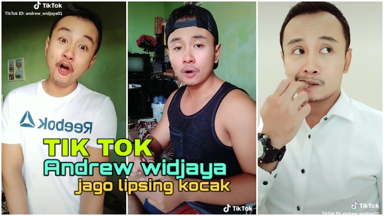 ANDREW WIDJAYA lipsing super kocak - YouTube