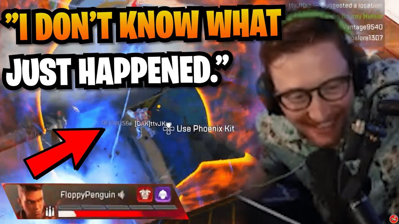 when OpTic Scump finally got to experience a REAL Endgame in Apex ...