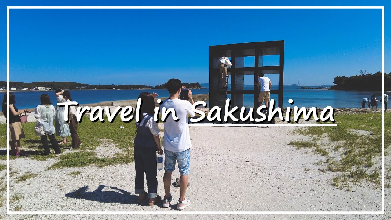 【Japan Walk 4K】Sakushima Island in Aichi | The Island of Art With a ...