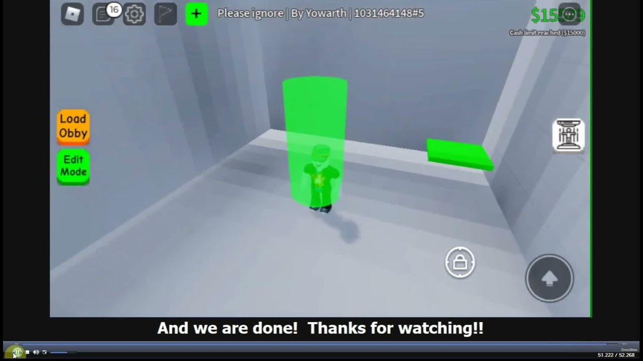 How to make a custom checkpoint in Obby Creator - YouTube