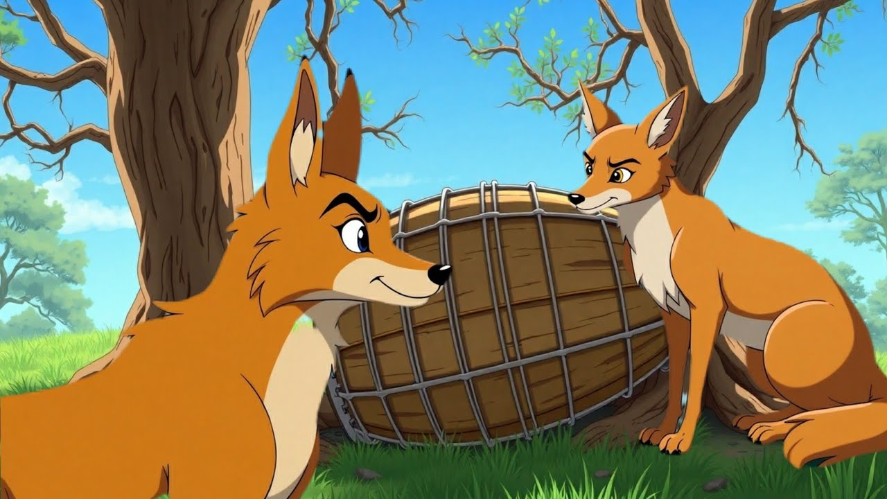 Bweha na ngoma | Hadithi ya Panchatantra | Ghibli Animated Story in ...