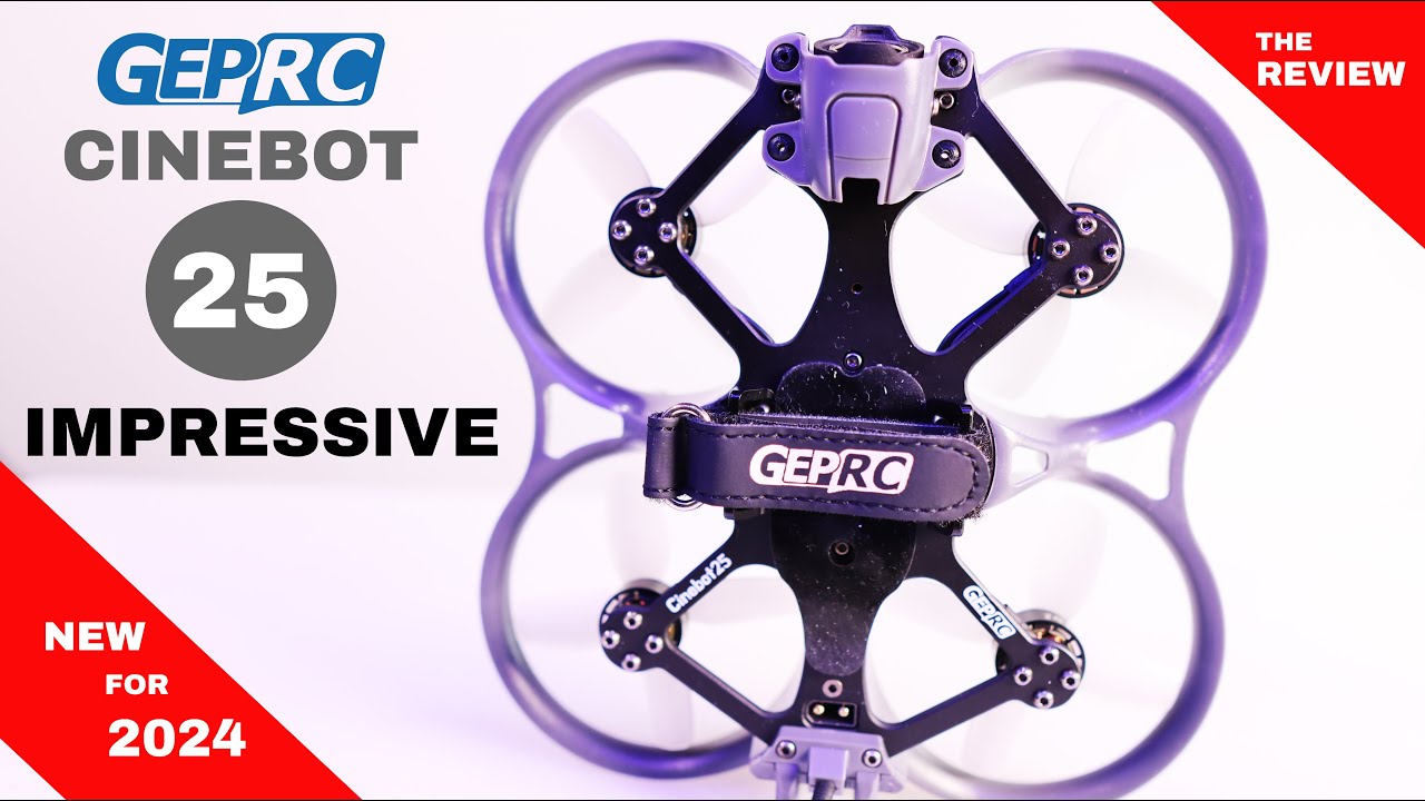 NEW GEPRC Cinebot 25 - Impressive - The Review - YouTube