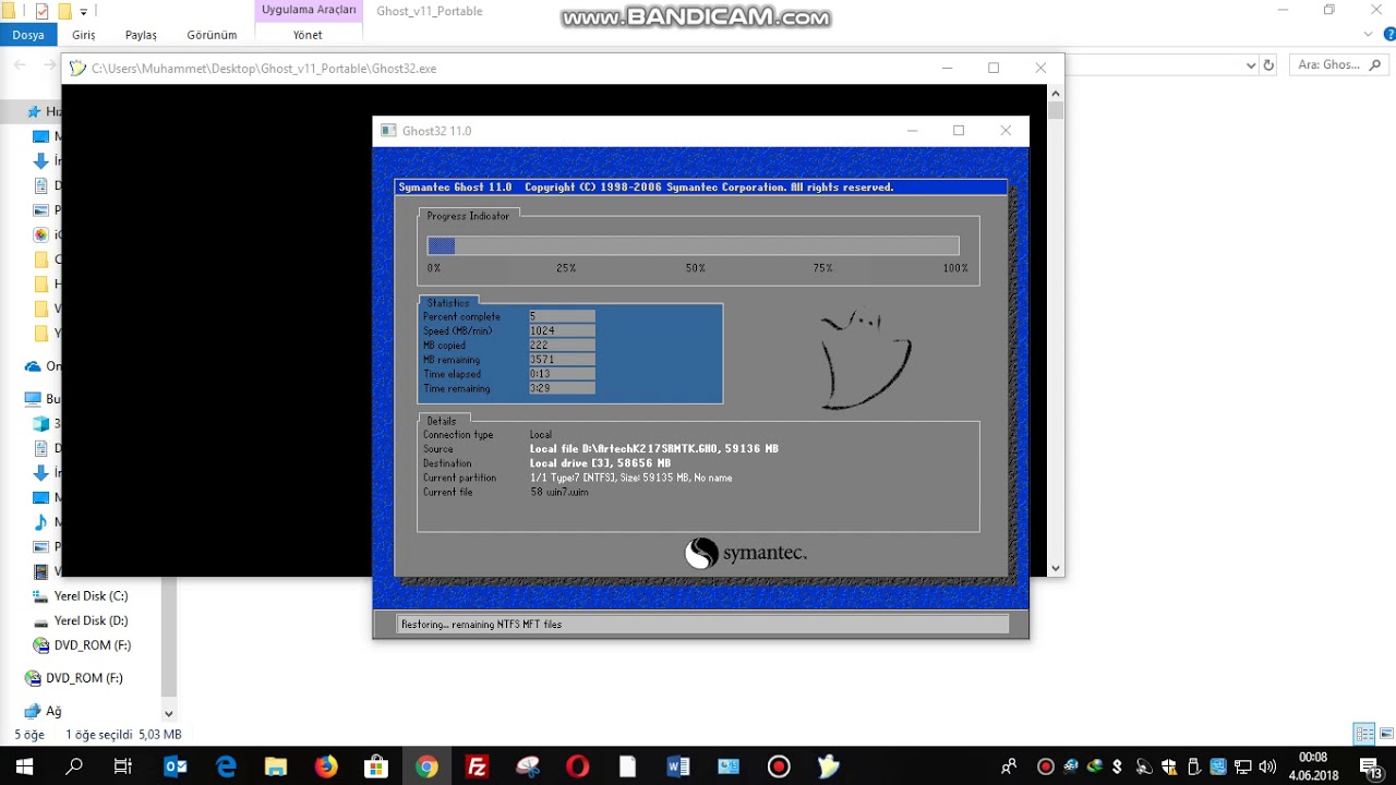 GHOST(format nasıl atılır) - YouTube