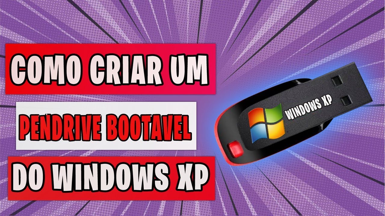 Como criar pendrive Bootavel Windows XP [Soft-Play] - YouTube