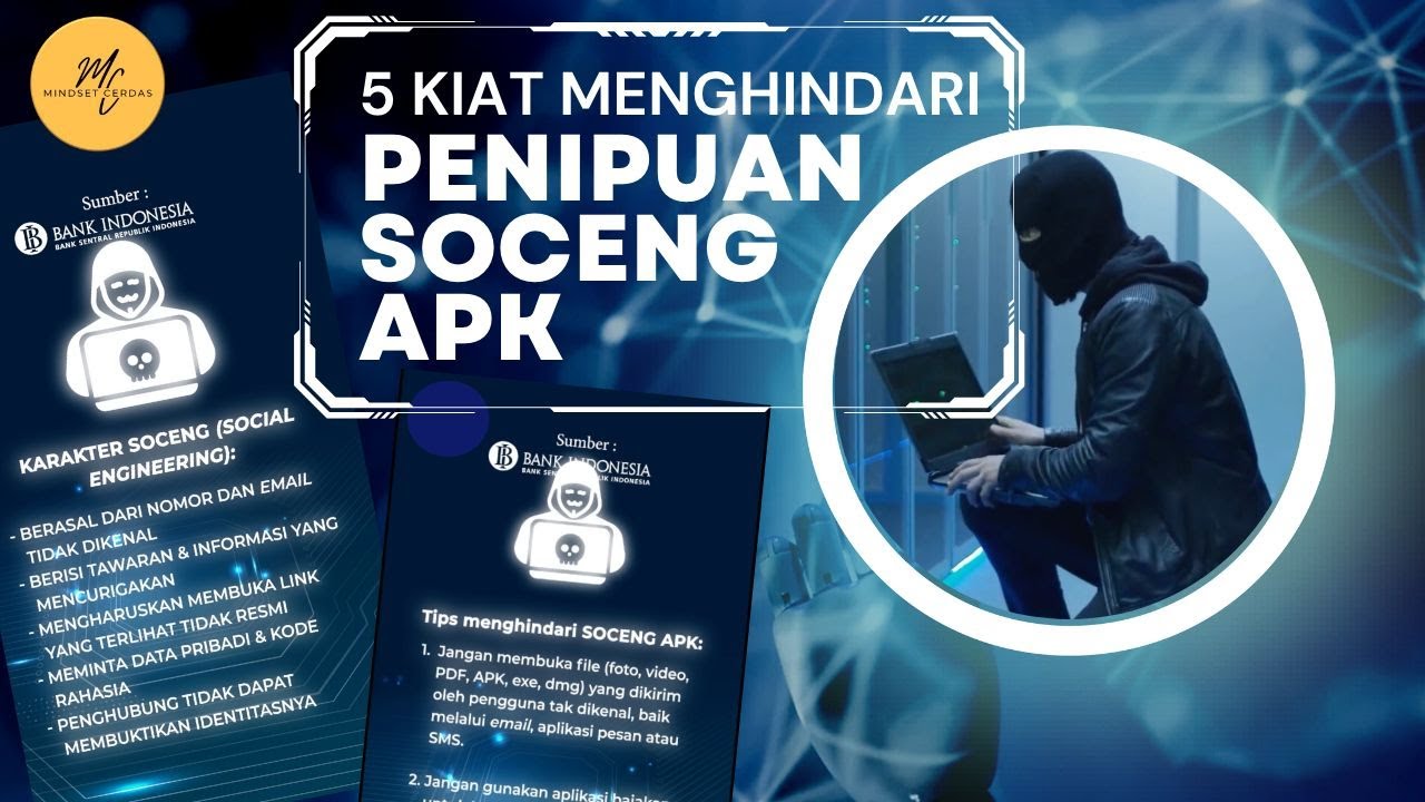 5 KIAT MENGHINDARI PENIPUAN SOCENG APK (JANGAN TERTIPU...!) - YouTube