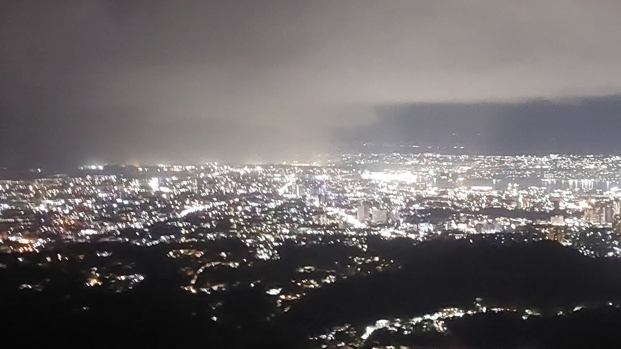 At Tops Skai 360 overlooking Cebu City - YouTube