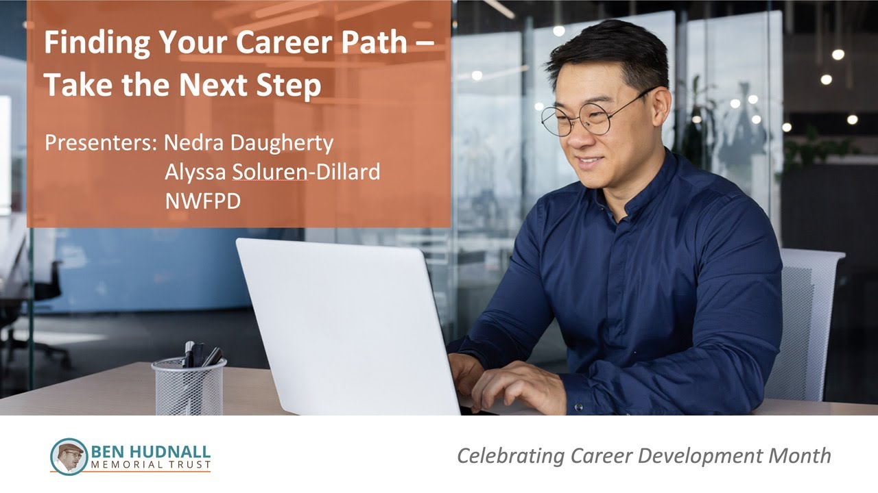 Finding Your Career Path – Take the Next Step Workshop - YouTube