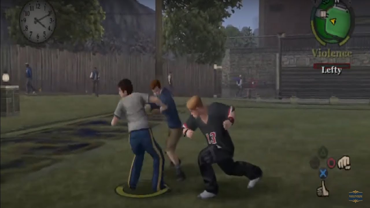 BULLY ps4 live fights and other things on Bullworth Academy - YouTube