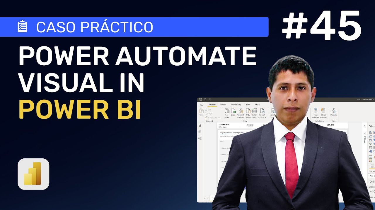 Ep. #45 📈Power Automate Visual in Power BI - YouTube