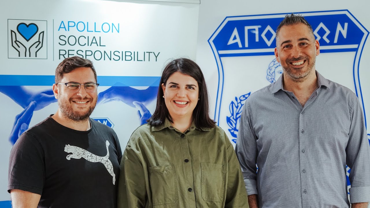 🤝 Απόλλων και Stoiximan στήριξαν την Παιδική Στέγη Λεμεσού - YouTube