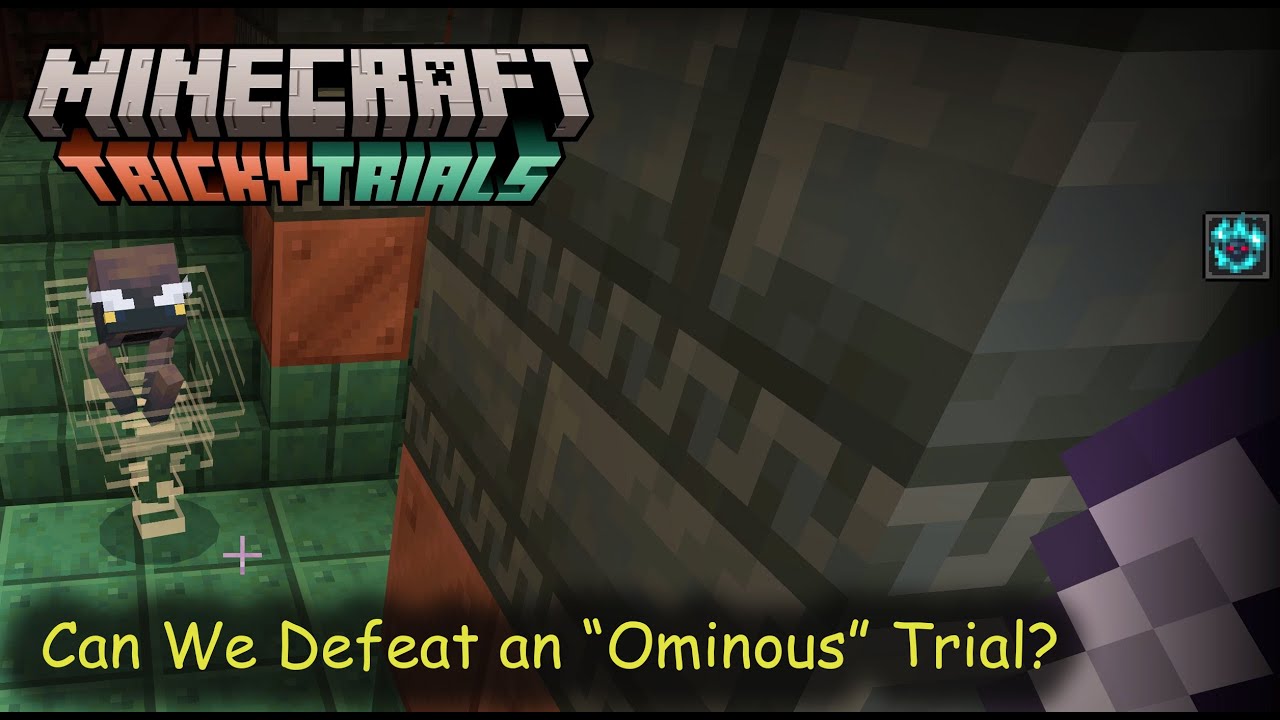 We Try out the NEW Ominous Trial in Minecraft - YouTube