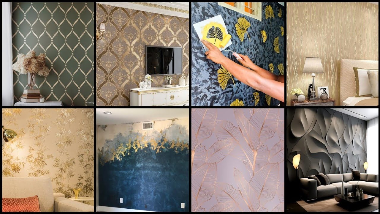 Latest 50+ Wall Texture & Wallpaper ideas for Modern Home | Wall ...