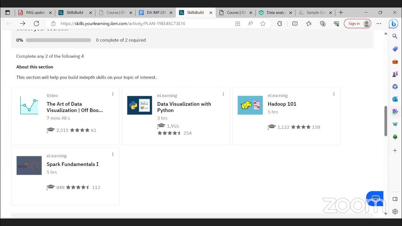 IBM SkillsBuild Data Analytics Internship Program | Masterclass 1 - YouTube