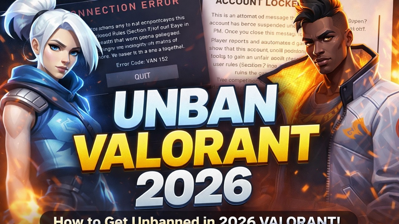 How to Get Unbanned From Valorant in 2026 (Full Tutorial) / Work On Van ...