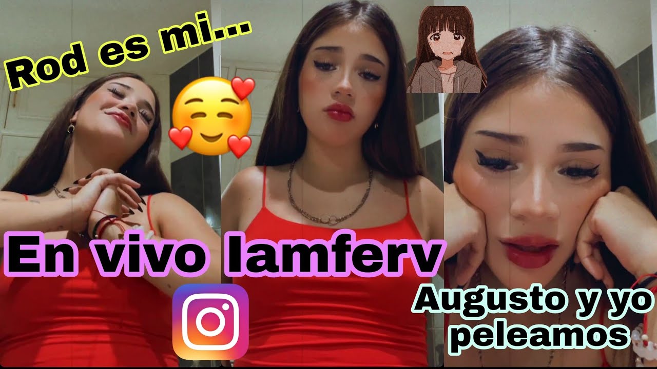 Iamferv habla de Rod Contreras y Augusto Gimenez🥵 En vivo Fer ...