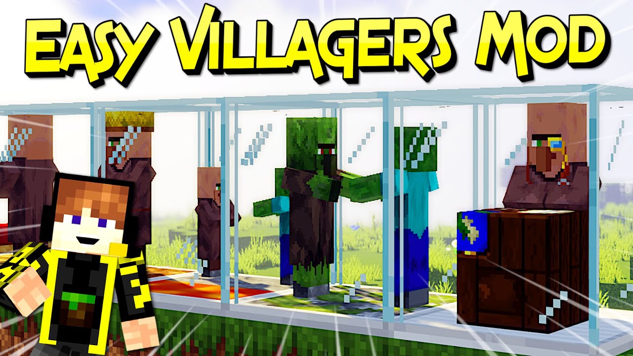 Easy Villagers Mod | Aldeanos De Bolsillo | Para Minecraft 1.16.2 – 1. ...
