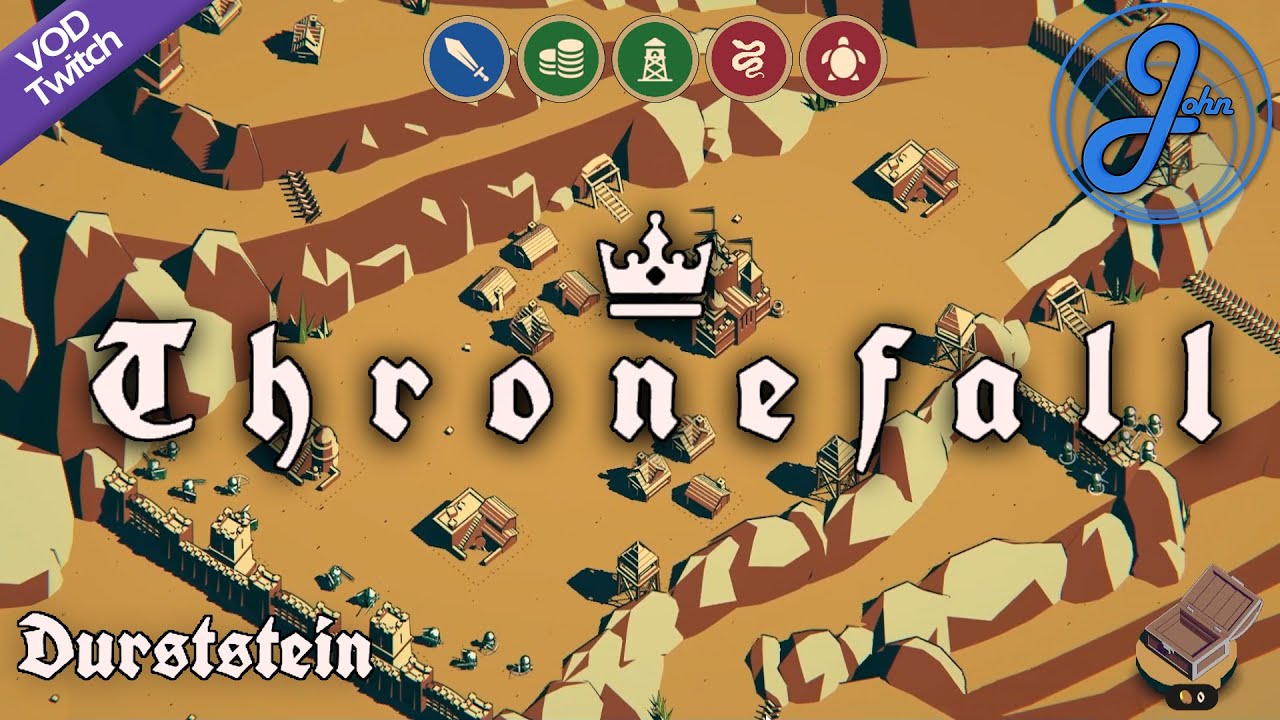 Thronefall - Le 3éme niveau, Durststein avec 2 mutateurs ! - YouTube