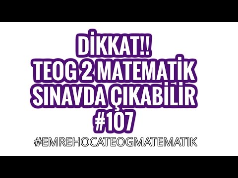 Dikkat!! TEOG 2 Sınavda Çıkabilecek 107.Soru  #teogöncesi400soru