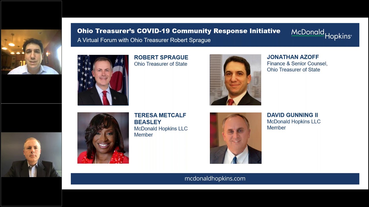Ohio Treasurer’s COVID 19 Community Response Initiative- A Virtual ...
