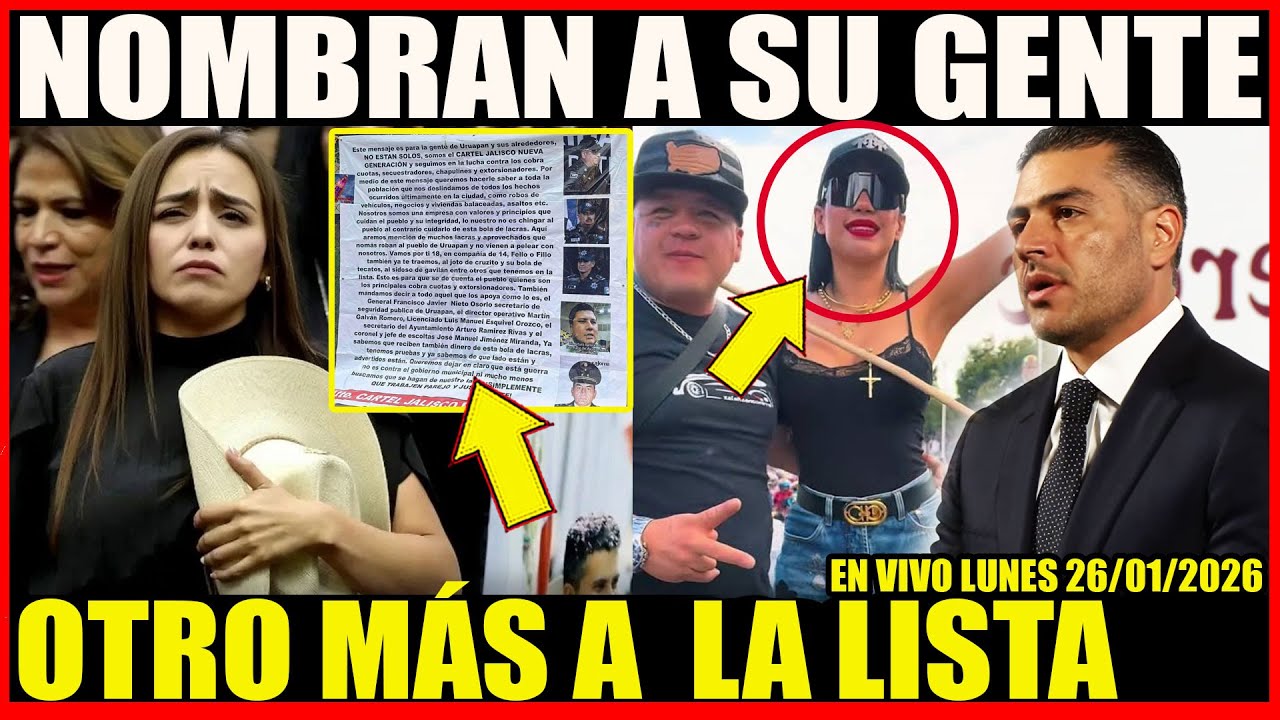 LE CUELGAN MANTA ¡A GRECIA QUIROZ! HARFUCH ATORA A CERCANO A SANDRA ...
