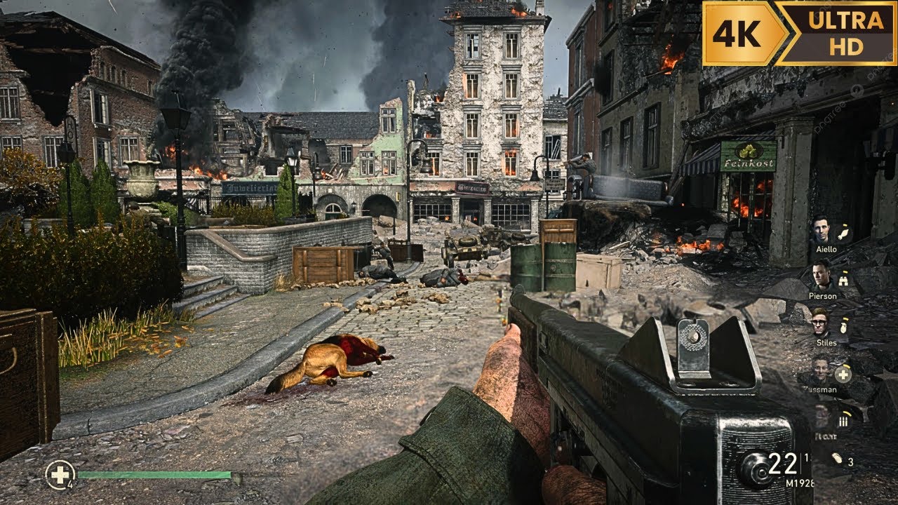 Collateral Damage | COD World War 2 | Ultra Realistic High Graphics ...