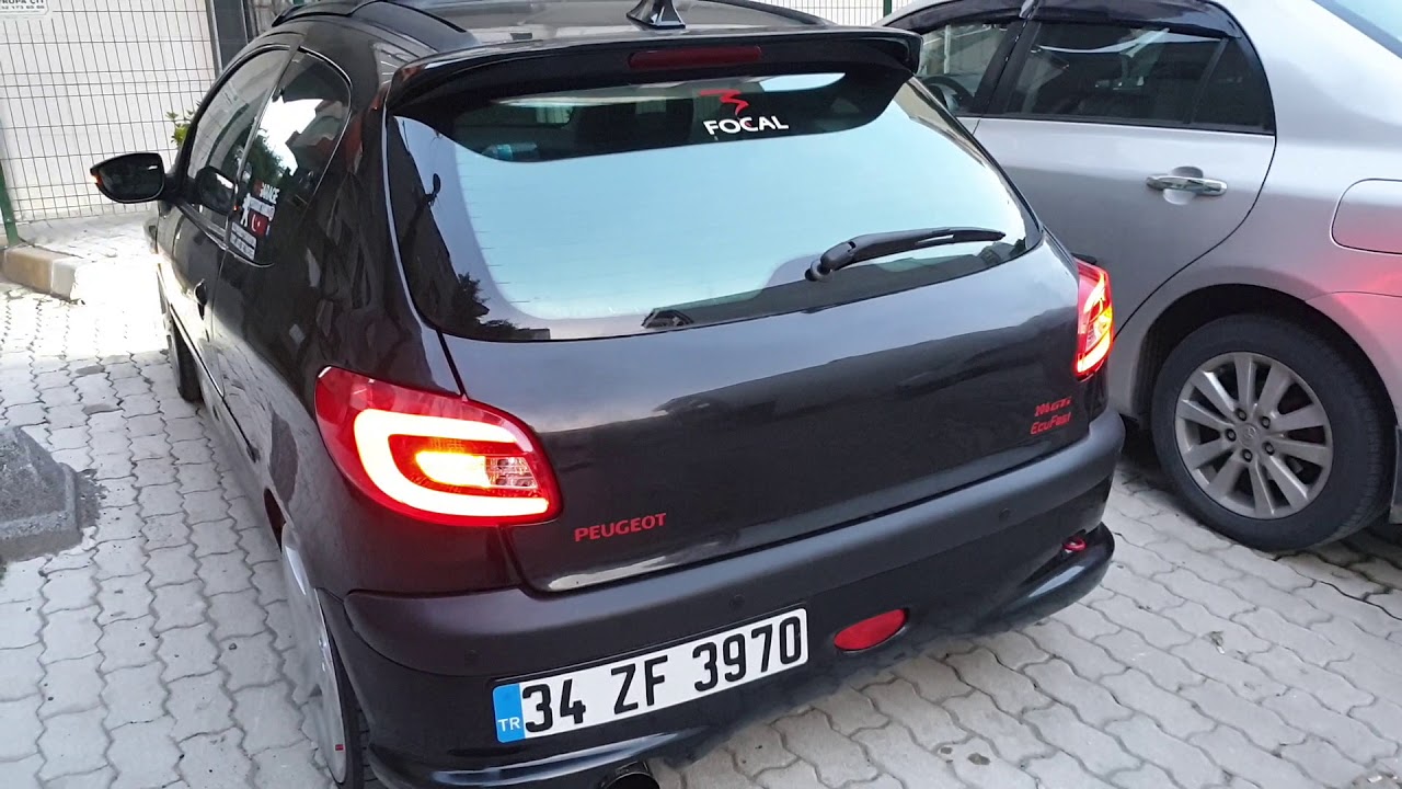 Black Magic 206 Gti Biblo Gibi Maşallah - YouTube