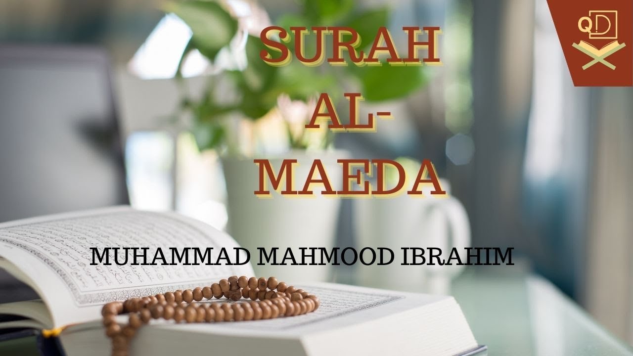 Surah Al Maeda | Beautiful Recitation By Muhammad Mahmood Ibrahim - YouTube