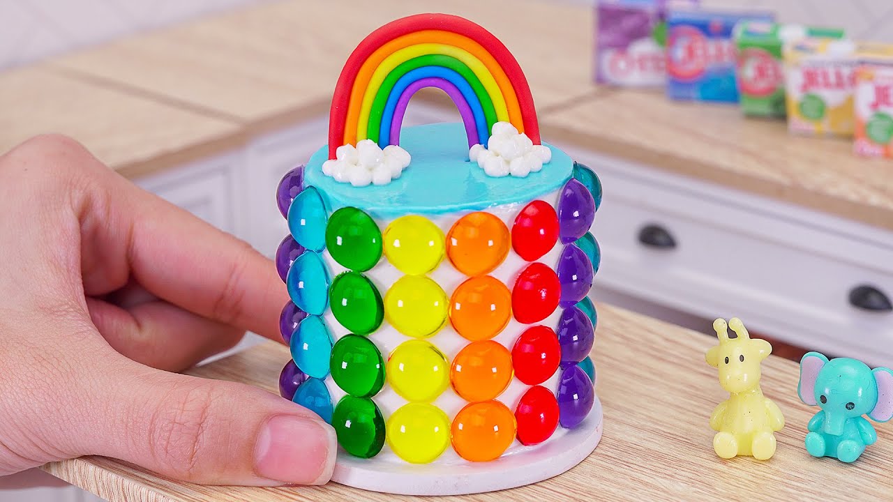 Best Of Miniature Cake Decorating Ideas - 1001+ Mini Chocolate Rainbow ...