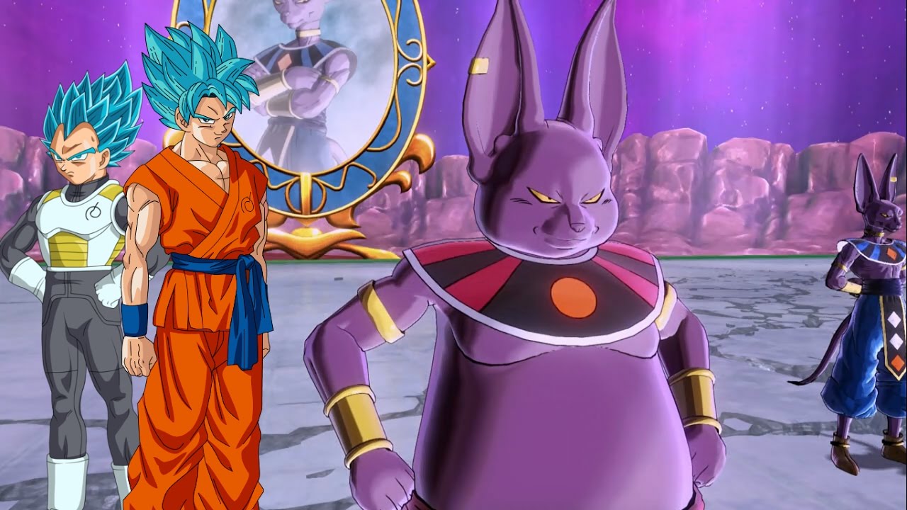 Champa & Beerus vs Goku & Vegeta | Dragon Ball Xenoverse 2 - YouTube