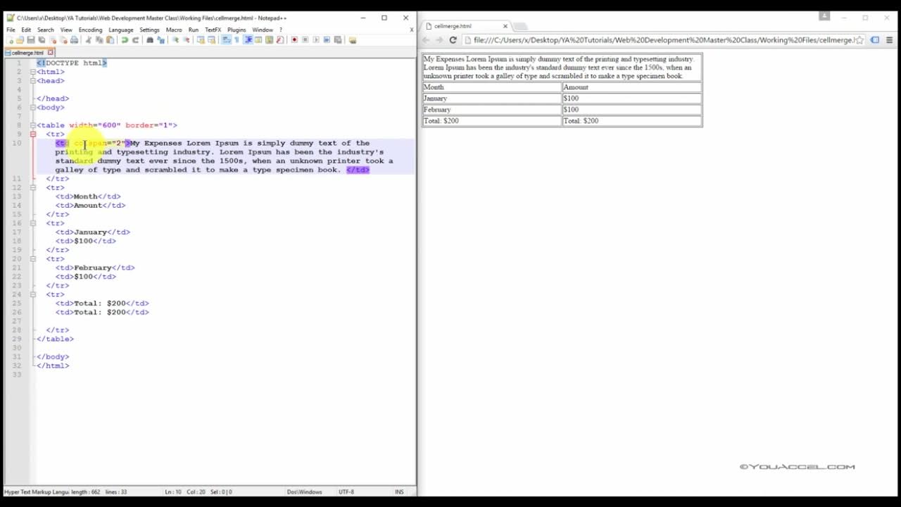 21 HTML Text Wrapping - YouTube