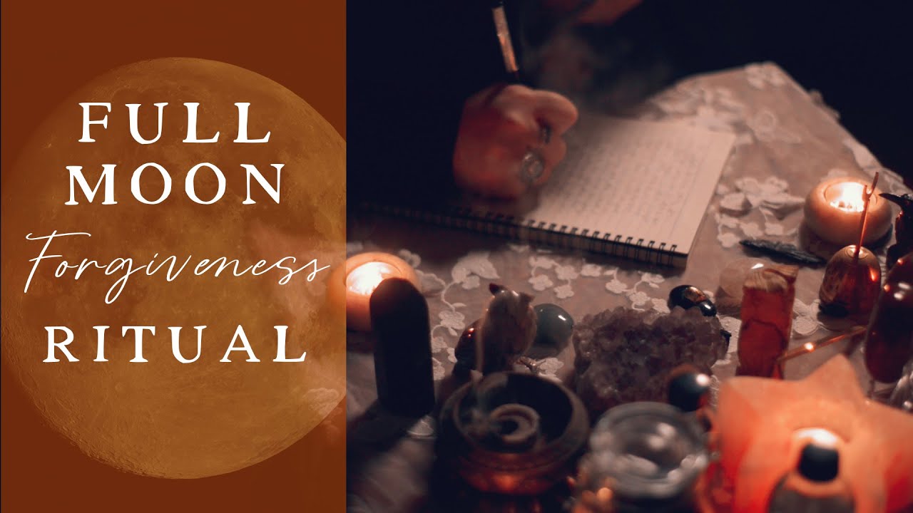 Full Moon Forgiveness & Release Ritual | Create Space For ...