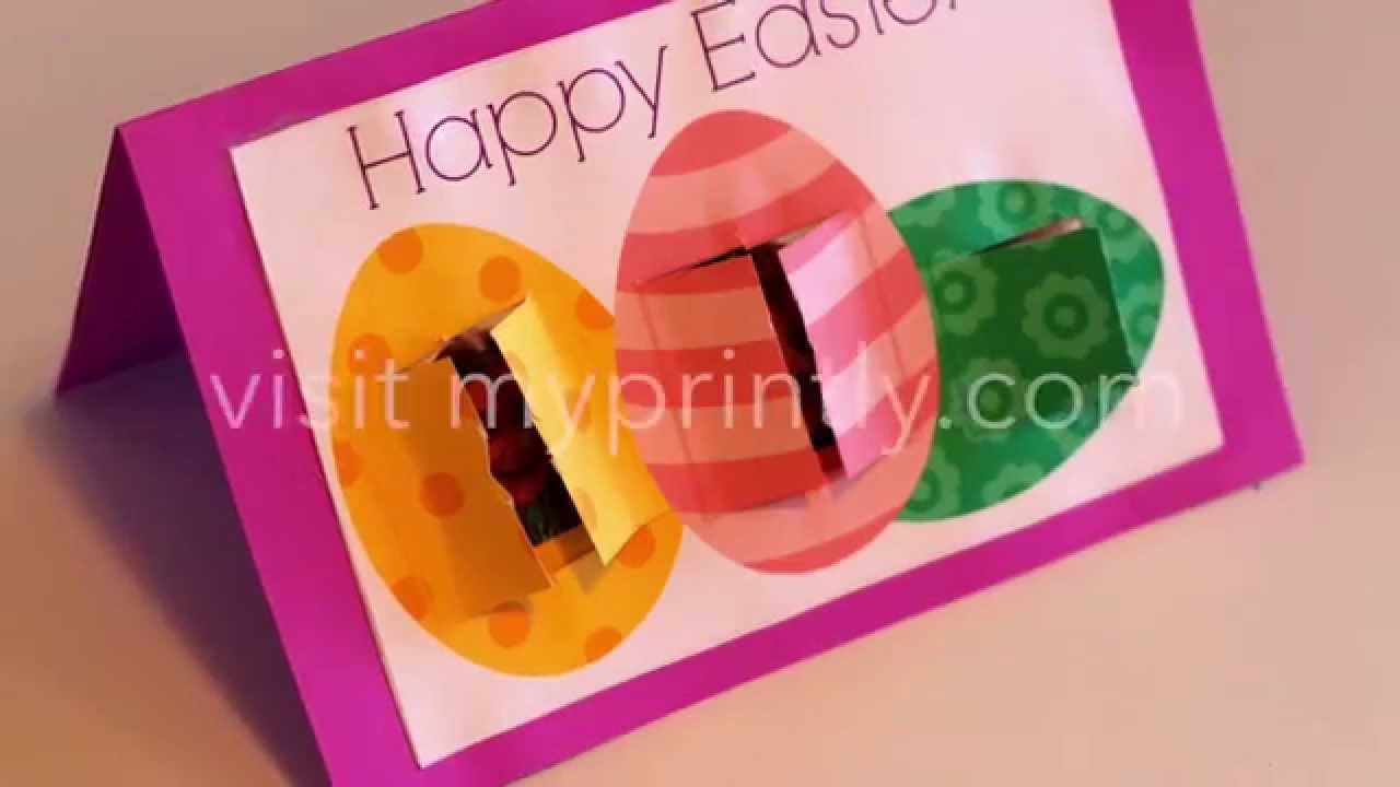 Happy Easter Peek-A-Boo Cards - YouTube
